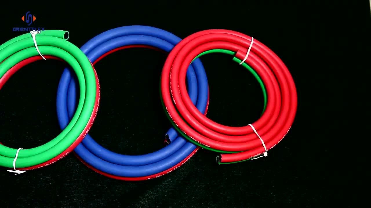 Twin Line Air Oxy Acet Welding Hose/oxygen And Acetylene Hoses - Buy ...