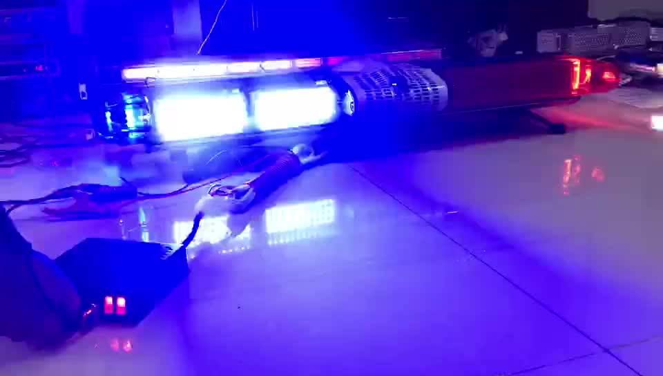 Factory Led Flashing Rotating Blue Red Light Bar Emergency Warning ...