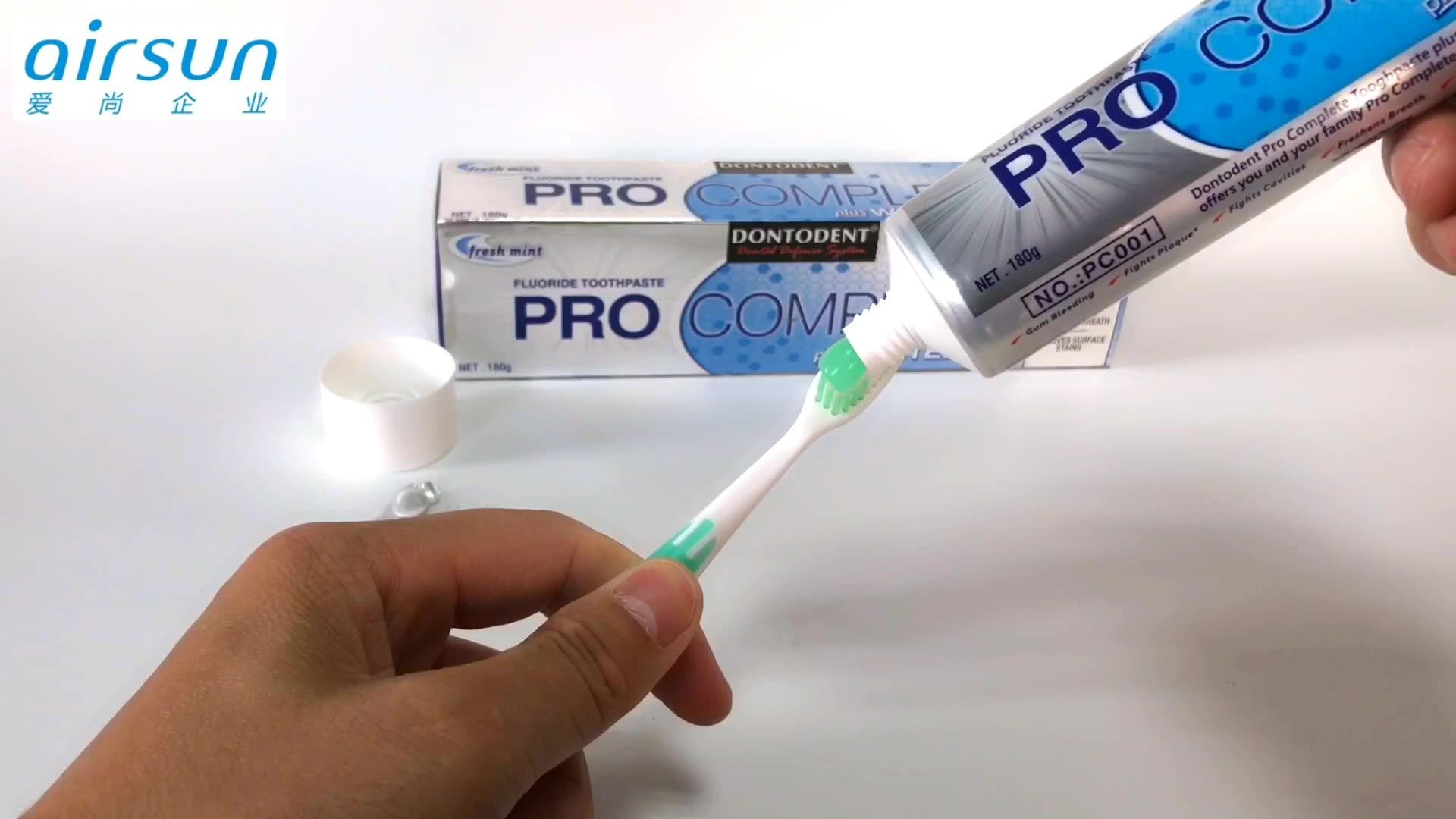 Dontodent Herbal Whitening Gel Toothpaste With Mint Flavor - Buy Gel ...