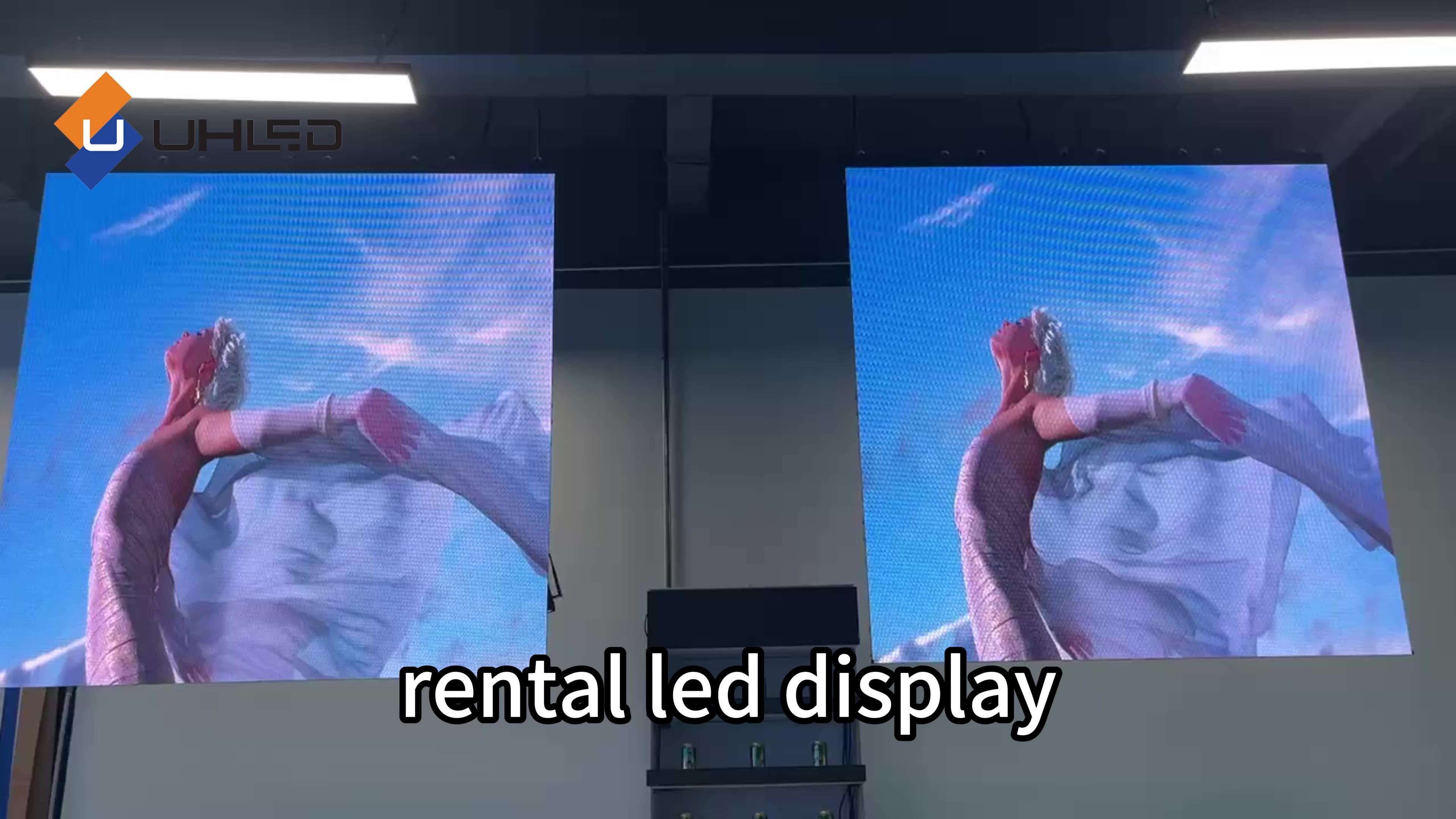 500x500mm Hd Outdoor Giant Stage Background Led Video Wall P3.91 ...