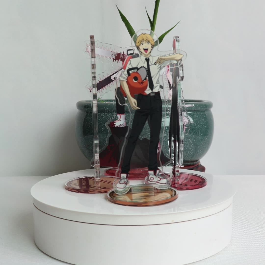 Custom Anime Acrylic Standee Cartoon Acrylic Stand Anime Figurine ...