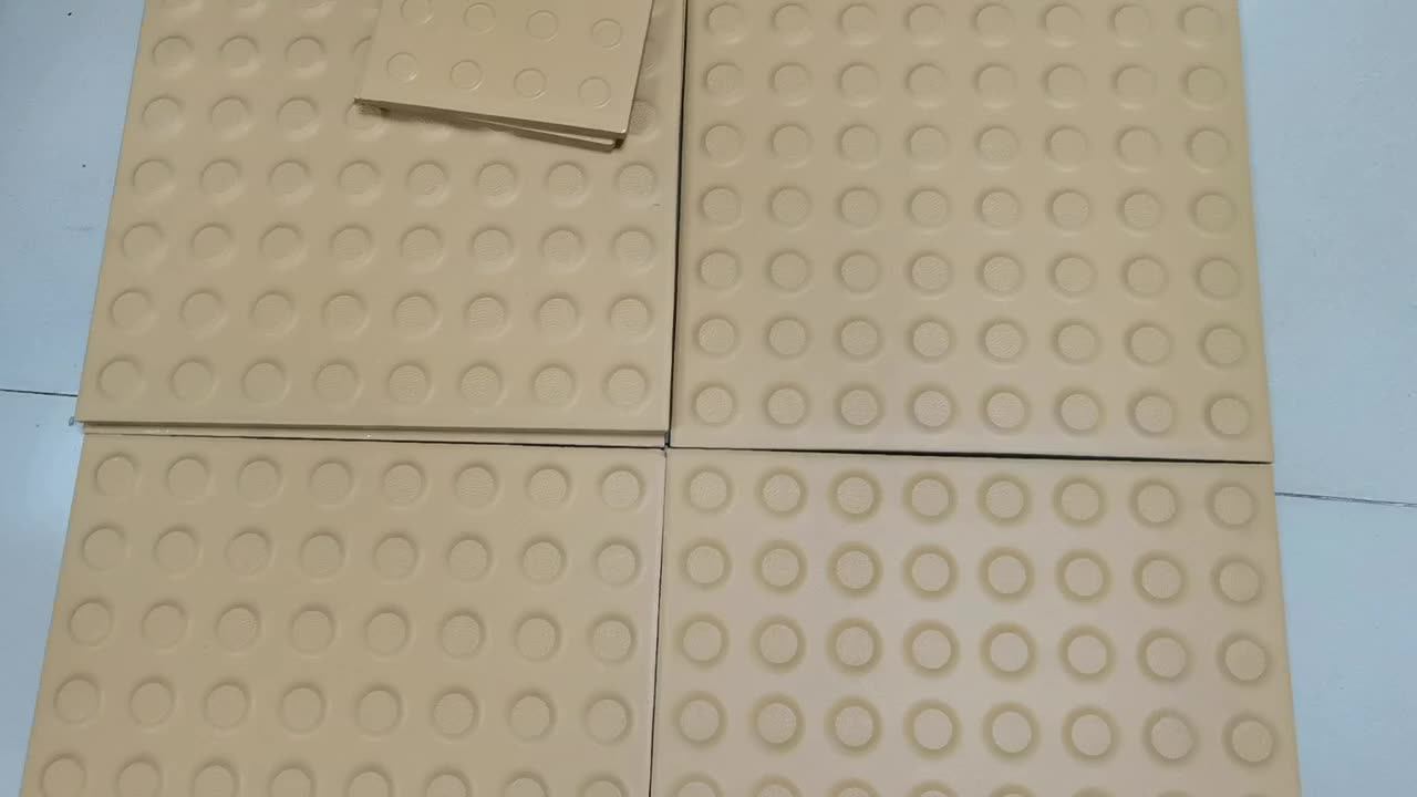 Foshan Full Body Outdoor Blind Ceramic Walker Tile On The Paving Blind ...