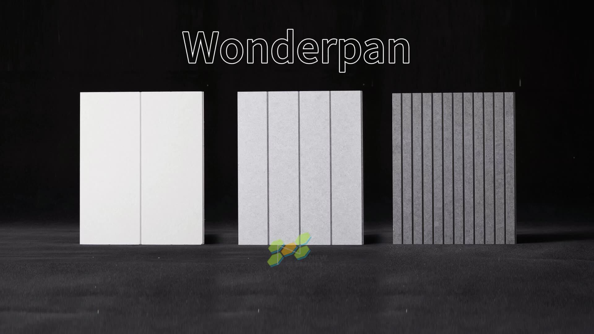 Fireproof Corrugated Decorative Grooved Fibre Cement Wall /lightweight ...