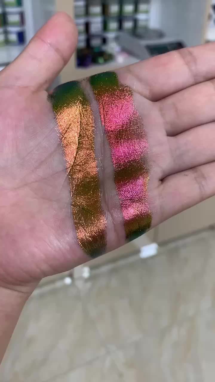 Super Shift Chameleon Pigment Magical Optical Variable Loose Glitter ...