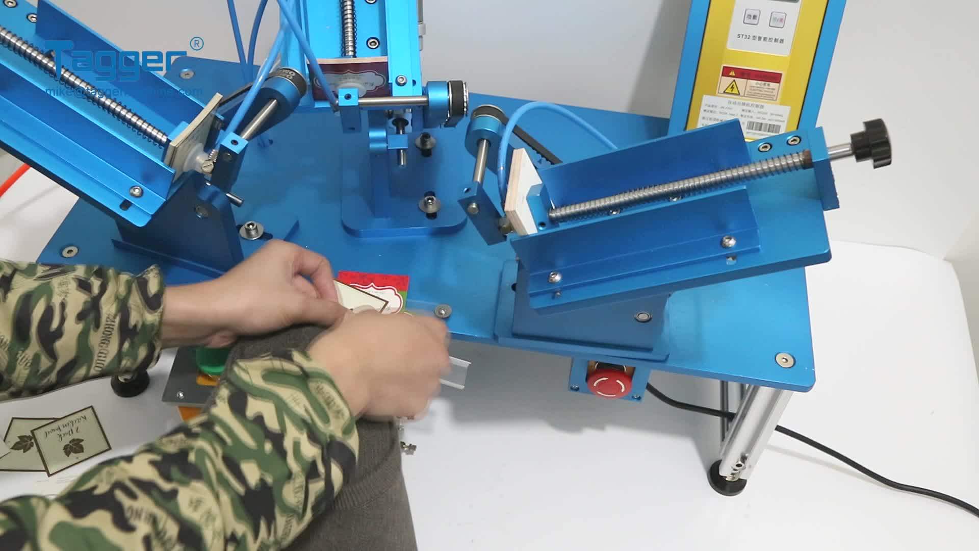 Factory Direct Tm7001 Pneumatic Loop Lock Pin Tagging Machine For Hand ...