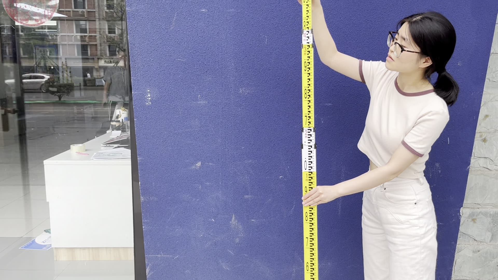 Thickened Aluminum Tower Telescopic Rod Ruler Spirit Optical Level ...