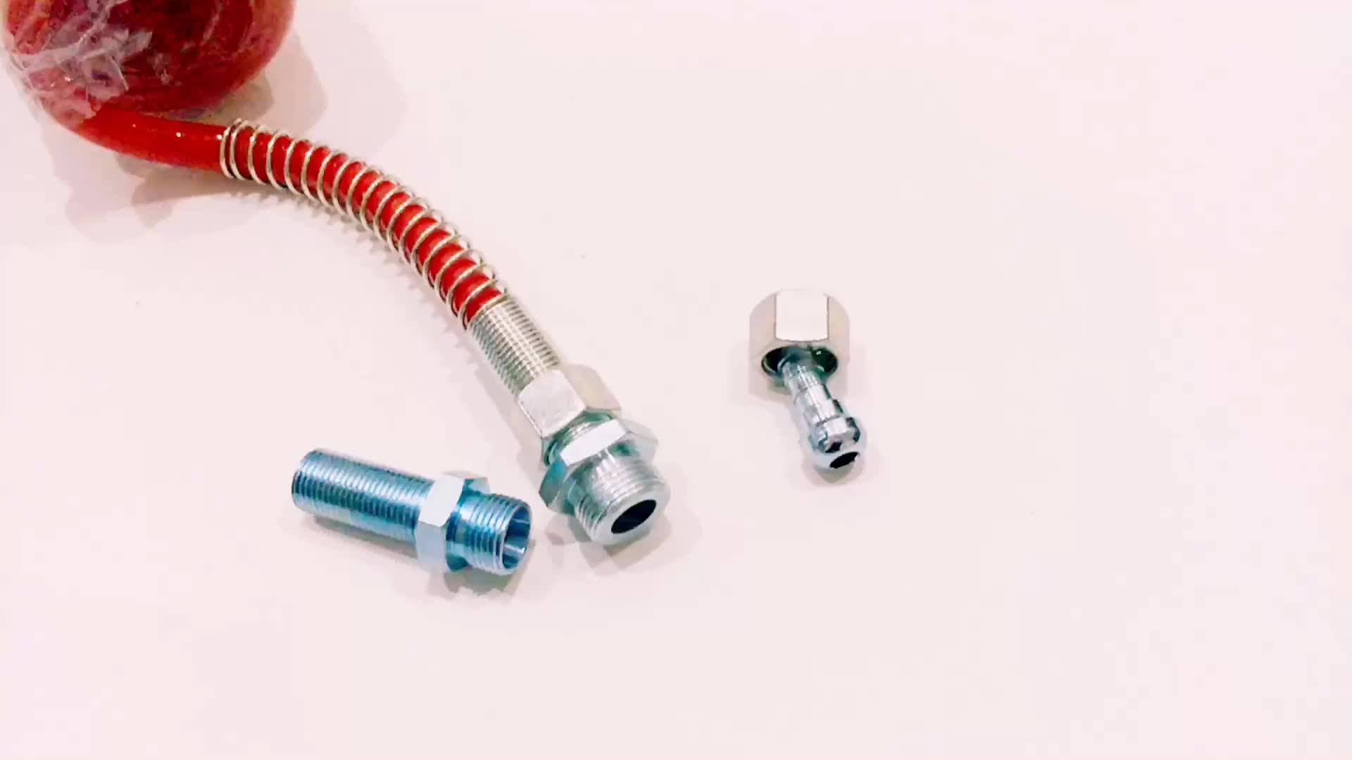 Pu Suzi Hose And Yellow Pneumatic Flexible Suzi Coils Spring Air Brake ...