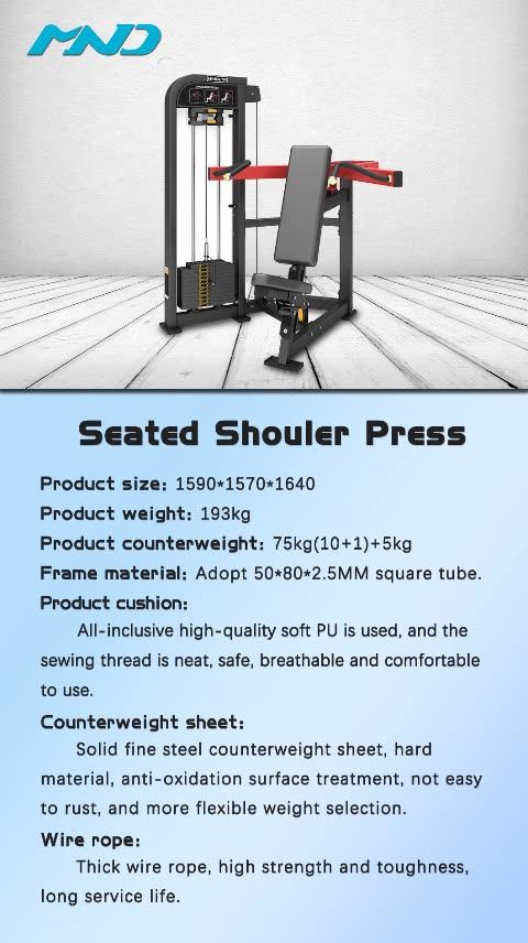Professional Body Building Pin Loaded Gym Fitness Equipment Strength ...