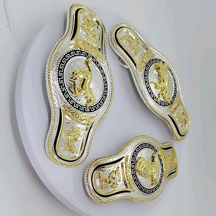 Leather Belt Buckle Tooled Leather Covered Belt Buckle Handmade Perfect ...