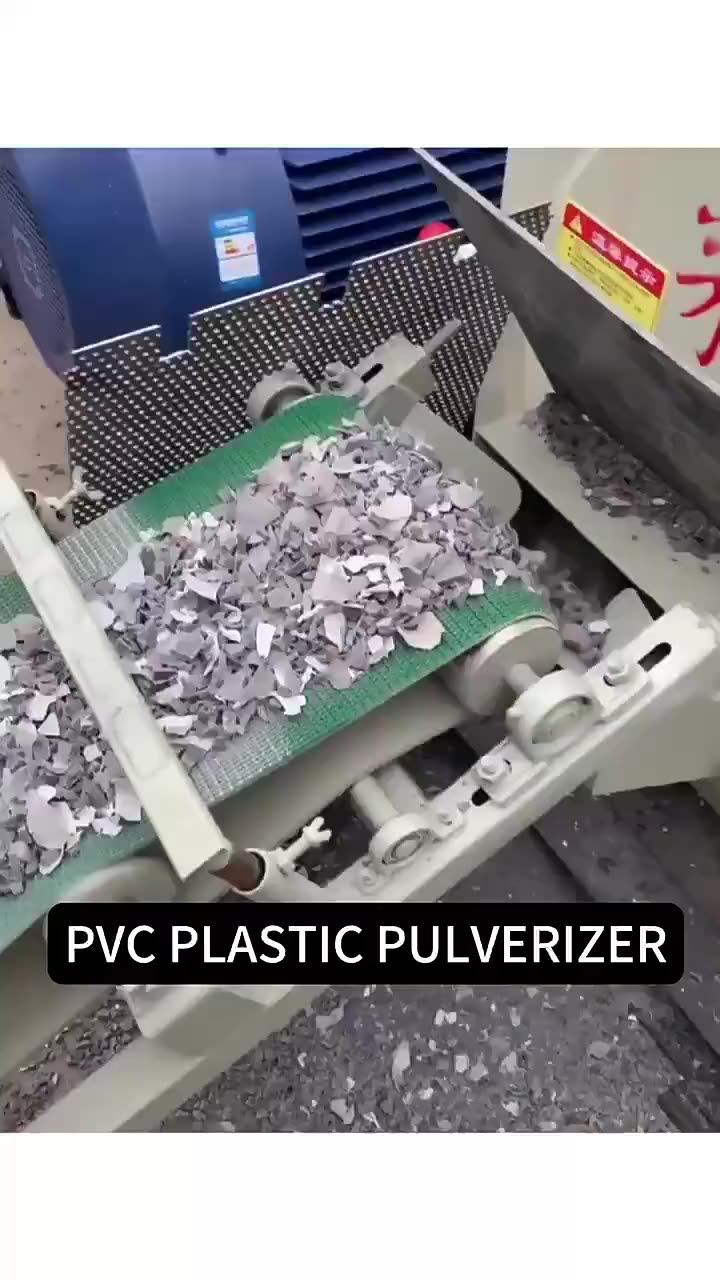 Hot Selling High Quality Disc Type Plastic Pulverizer Durable Automatic ...