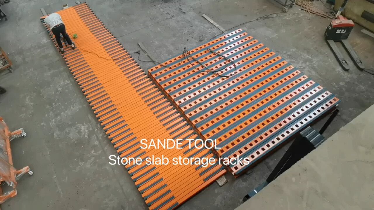 Sande Sale Granite Slab Racks For Storage In Warehouse Tile Display ...
