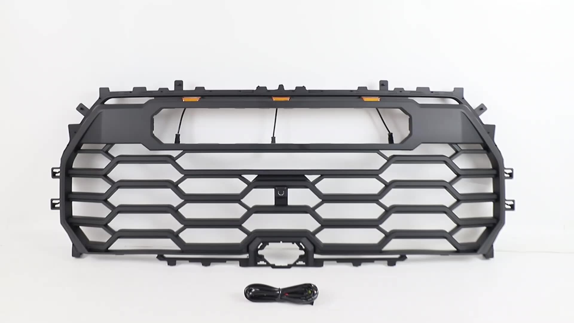 Auto Parts Other Exterior Accessories Black Abs Plastic Bumper Car ...