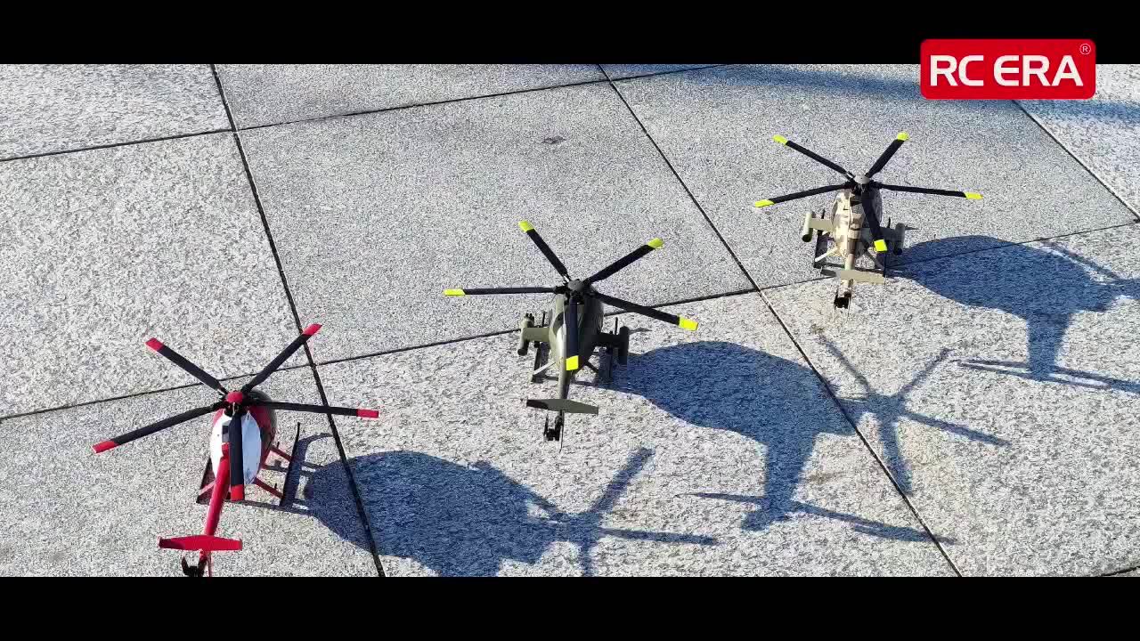 Rc Era 1/28 C189 Bird Rc Remote Control Helicopter Dual Brushless Motor ...