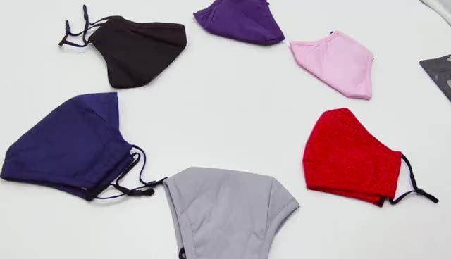 Wholesale Reusable Fabric Mask Custom Logo Print Customize Logo Face ...