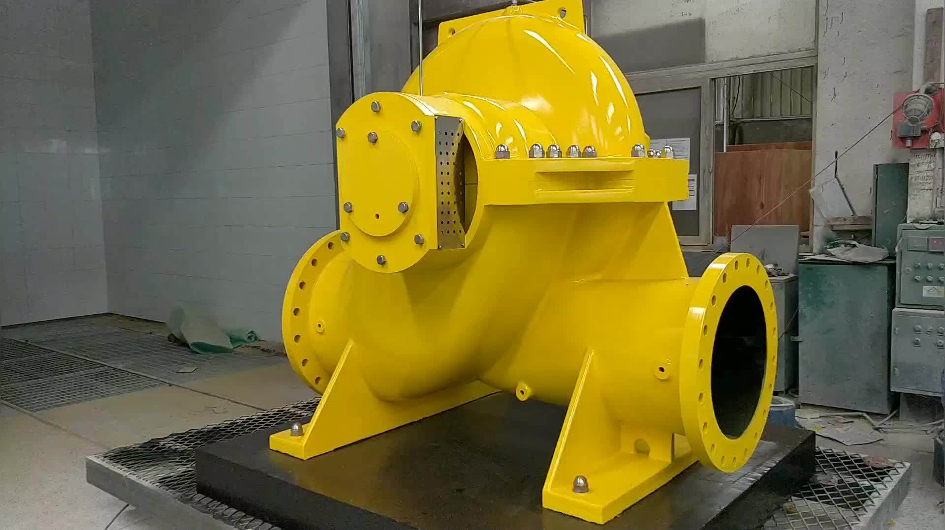 Big Flow Double Suction Impeller Volute Casing Axial Split Casing ...