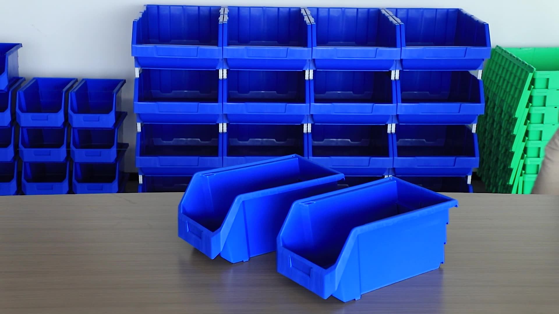 Oem Plastic Warehouse Stackable Storage Pick Bin For Small Accessories ...