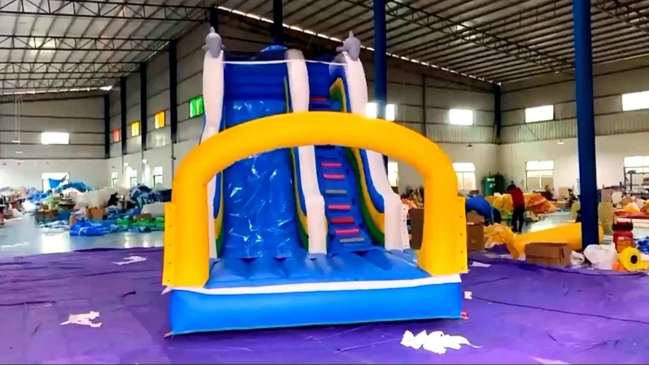 Inflatable Slide With Arch Inflatable Dry Slide Outdoor Sport Slide ...