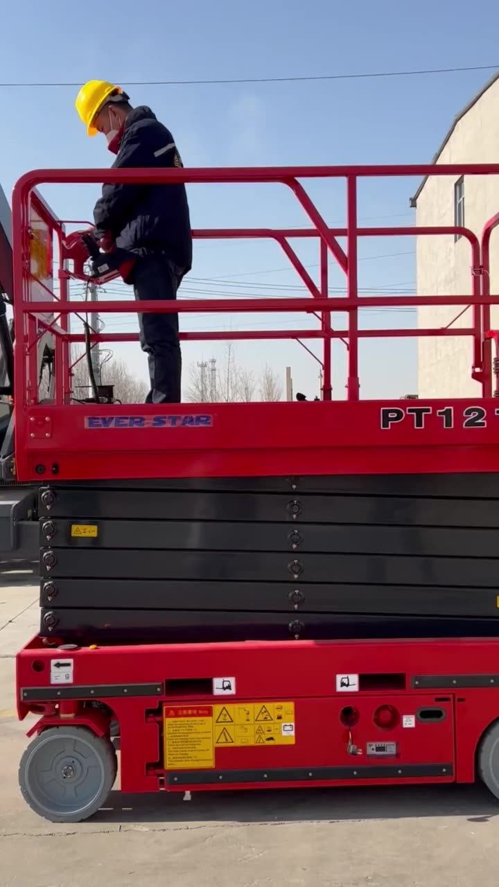 Mobile Self-propelled Manlift 5m 8m 12m 14 M 16 M 18m High Platform ...