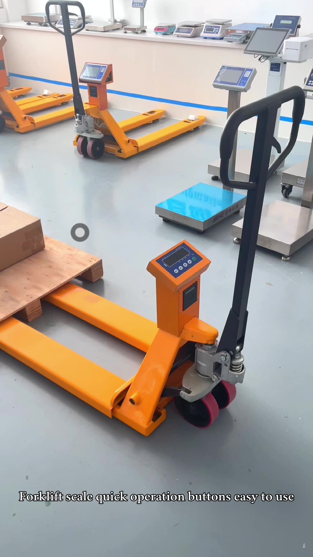 Sohe Scs Mectering Forklift Scales Lenient Fork High -definition Led ...