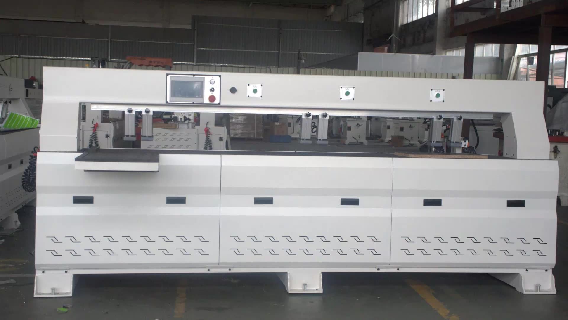 Kid-3000 Cnc Double Spindle Side Hole Drilling Machine Automatic Wood ...