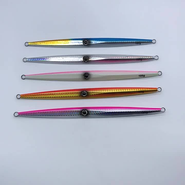 Speed Metal Lure 60g 80g 100g 120g 150g 200g 250g 300g Heavy Metal ...