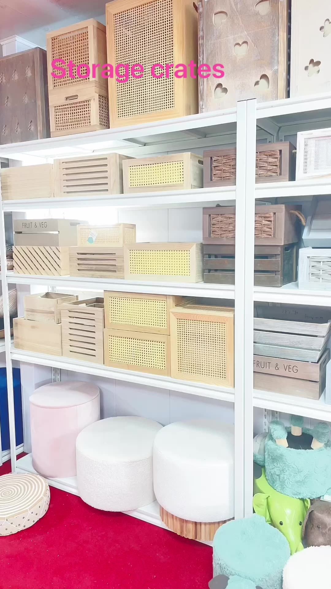 Unfinished Wood Rectangle Shape Storage Box With Hingled Lid For Gifts ...