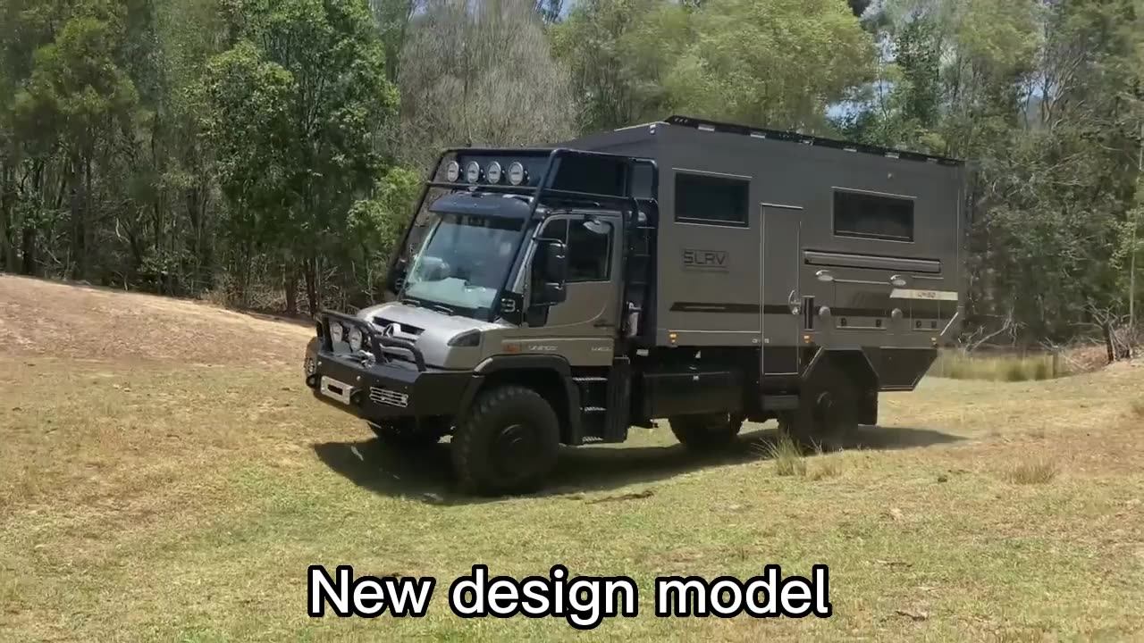 Expedition Truck Bed Camper Customized Motorhome 4x4 Overland Long Bed ...