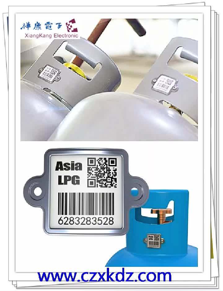 Lpg Cylinder Barcode Qr Code One-dimensional Code Permanent Tag For 20 ...