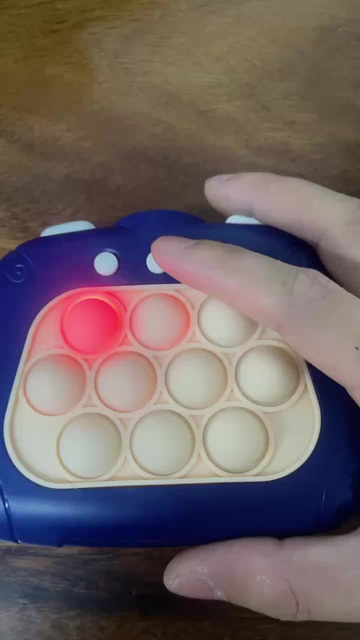 Funny Bubble Puzzle Game Machine Light Up Electronic Gaming Popping ...