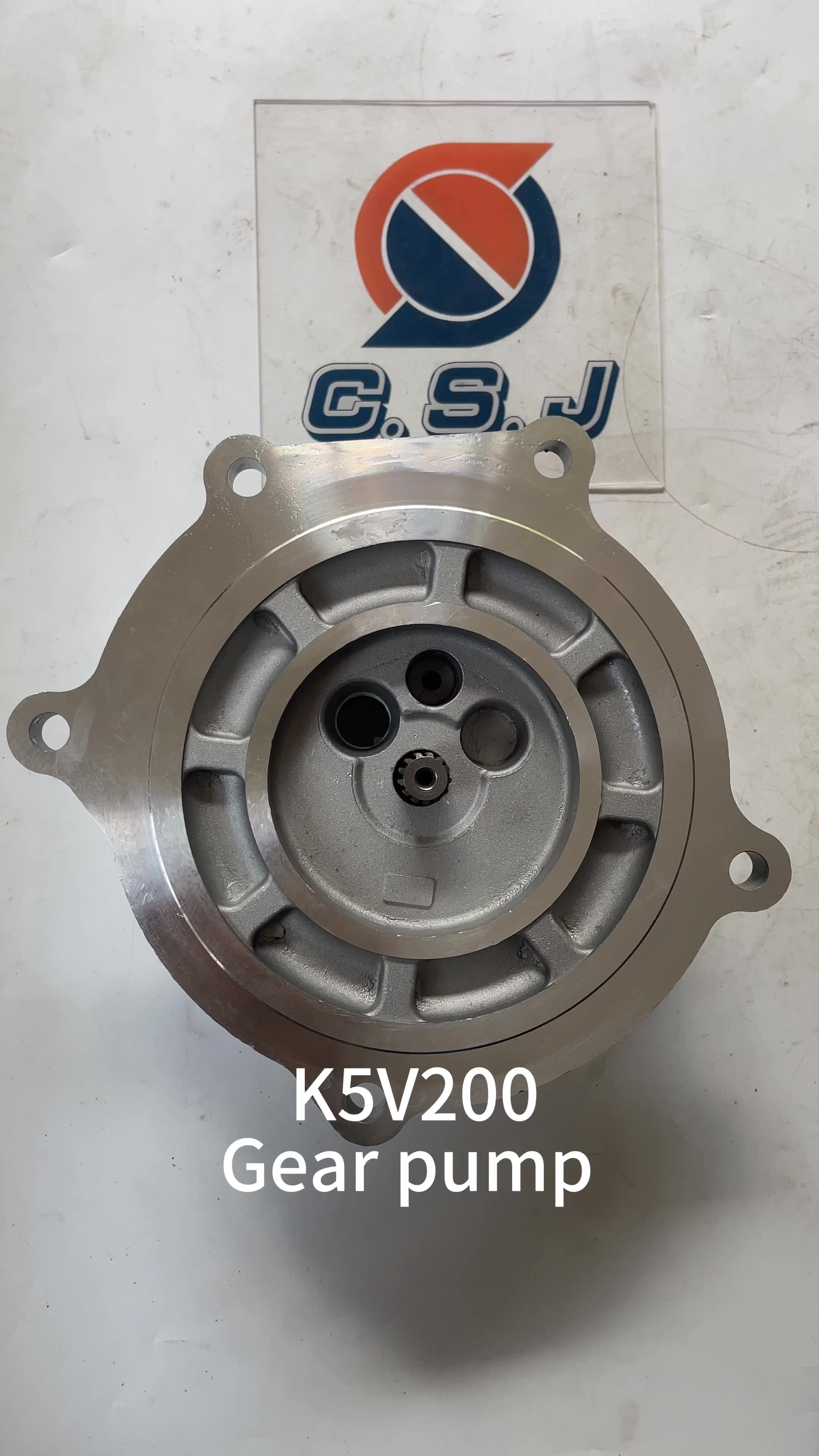 Hydraulic Oil Transmission Gear Pump 7s4629 7s-4629 For Cat 950b D8h ...