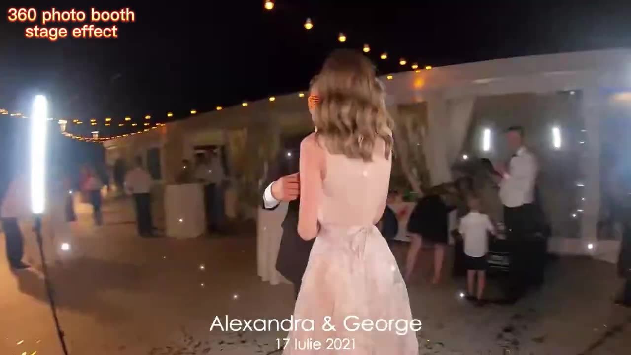 360 Degree Photo Booth Video Camera Booth Selfie Platform Business ...