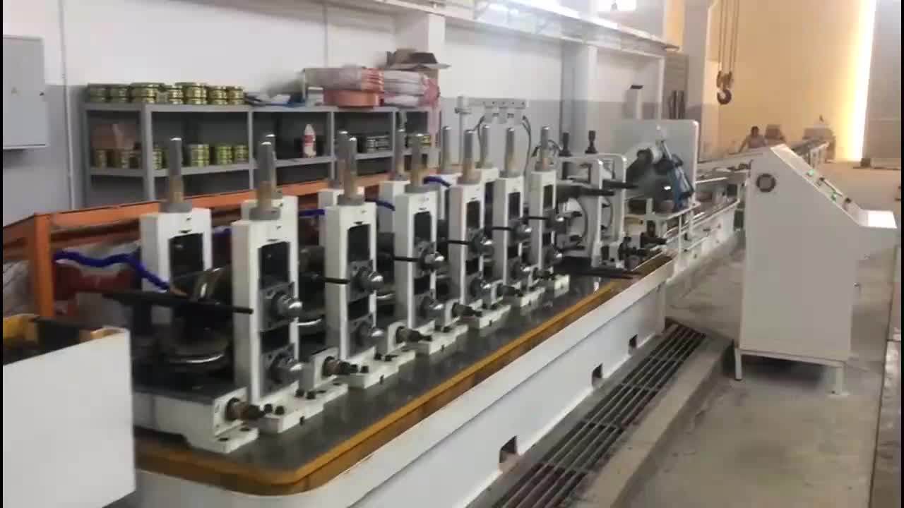 Black Metal Iron Steel Rectangular Hollow Section Tubes Production Line ...