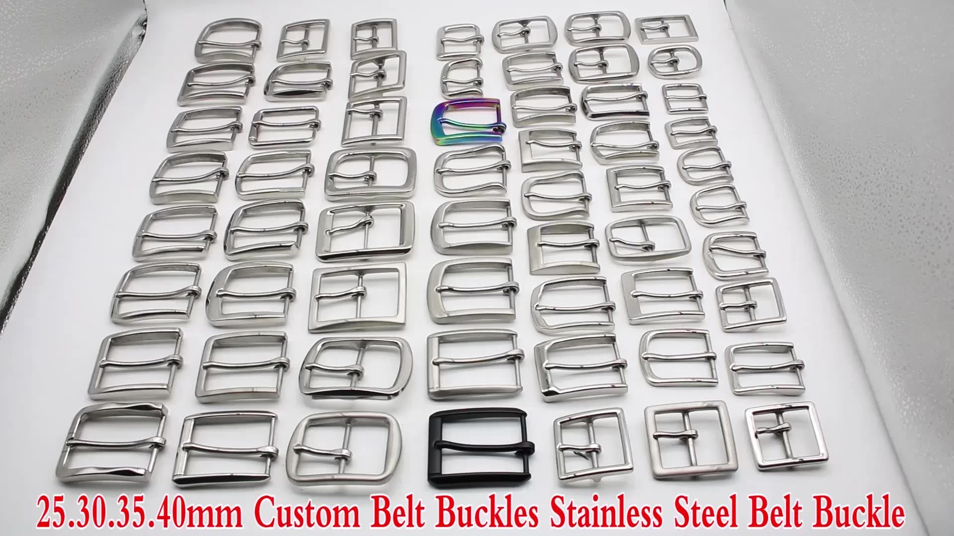 Manufacturer High Quality 40mm Metal Buckle Men's Belt Accessories ...