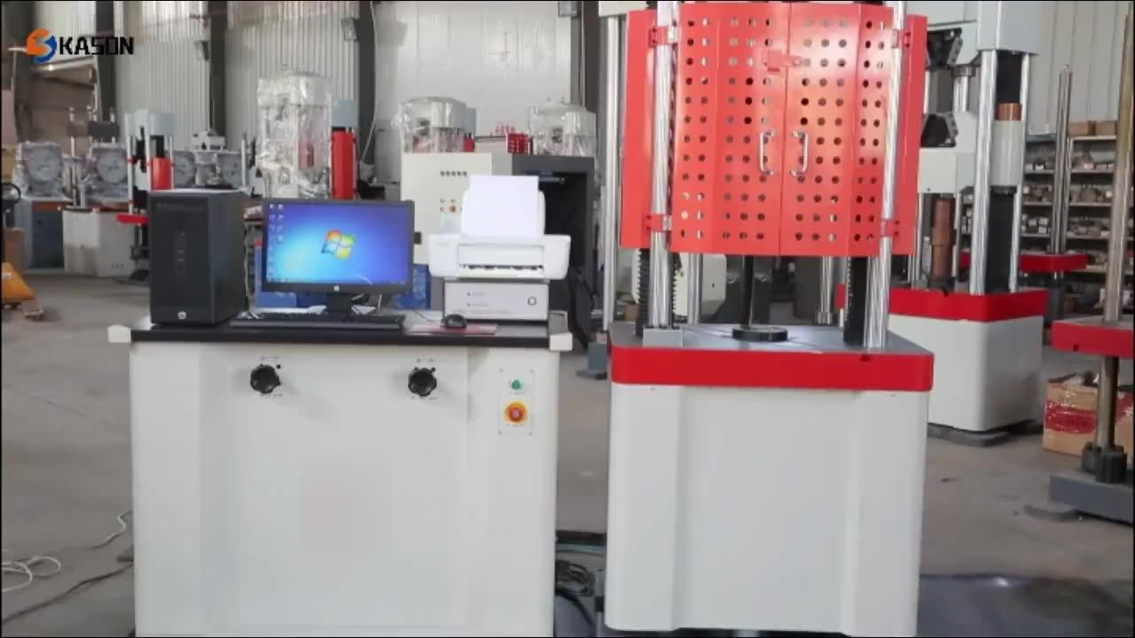 Astm E4 100 Ton Strength Testing Machine Tensile Test Equipment With Ce ...