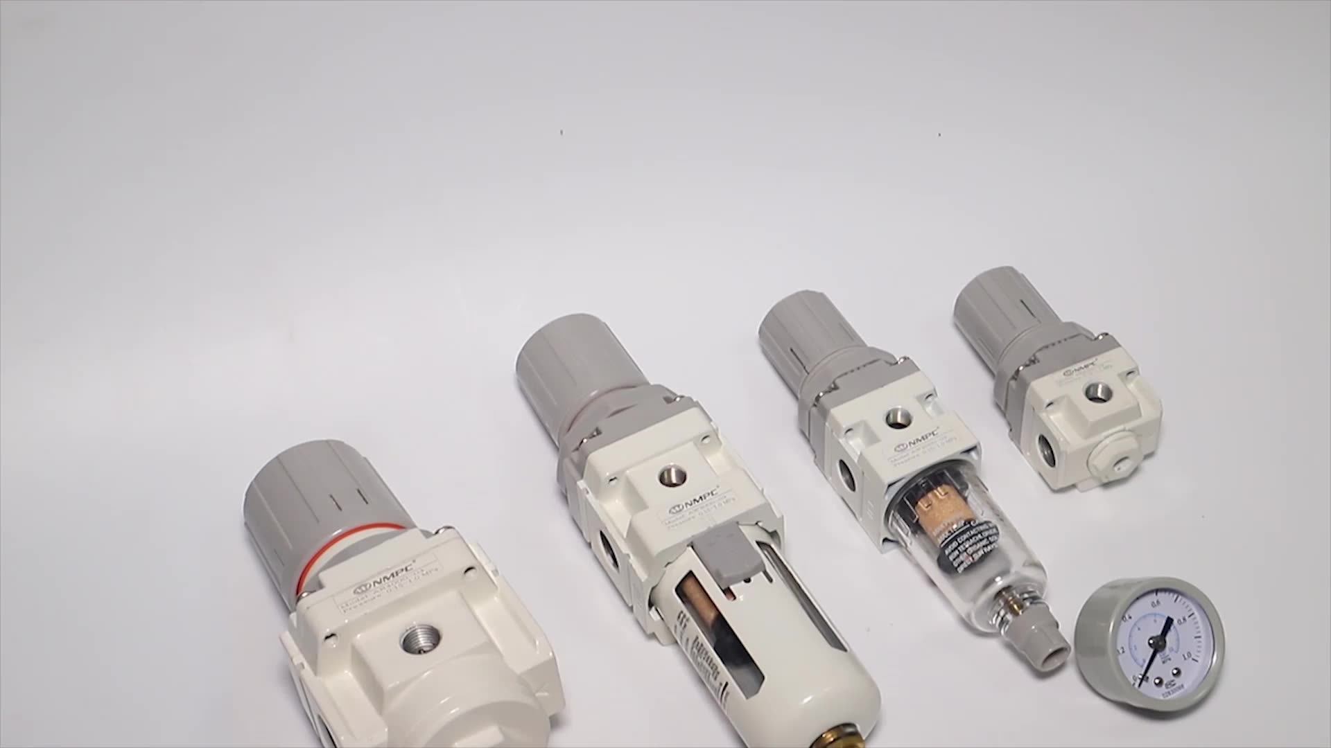 Smc Type Pneumatic Regulator Water Traps Aw Series Aw2000-5000 Air ...