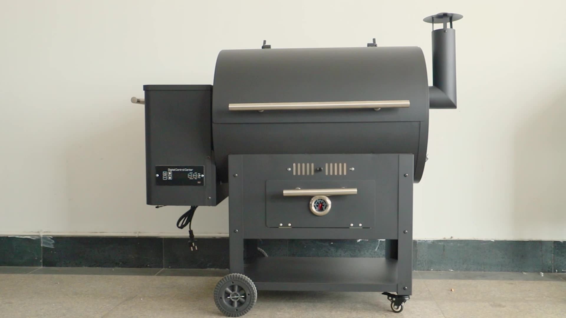 Extra Large Wood Pellet Smoker & Grill With 22lb Hopper Capacity New ...