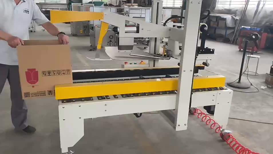 Carton Box Folding And Sealing Closing Machine Servo Case Sealer - Buy ...