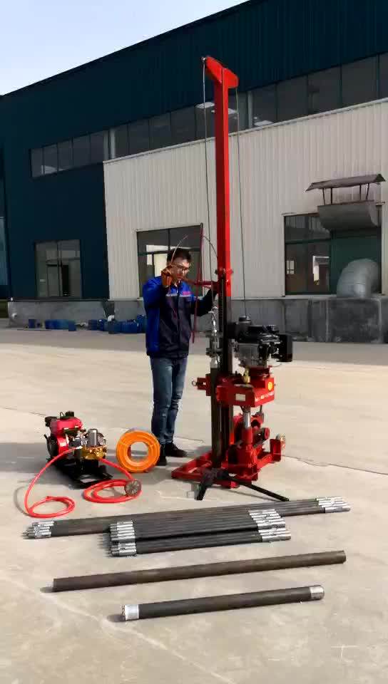 Disassembled 50m Qz-3 Portable Geotechnical Drilling Rig / Shallow ...