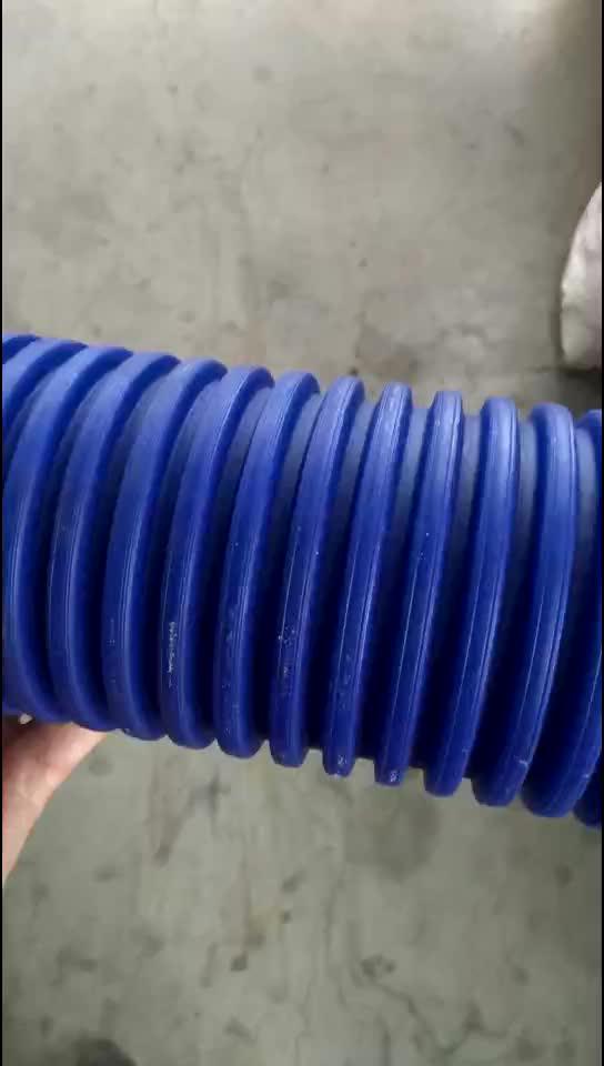 Large Diameter Corrugated Perforated Black Hdpe Subsoil Drainage Pipe ...