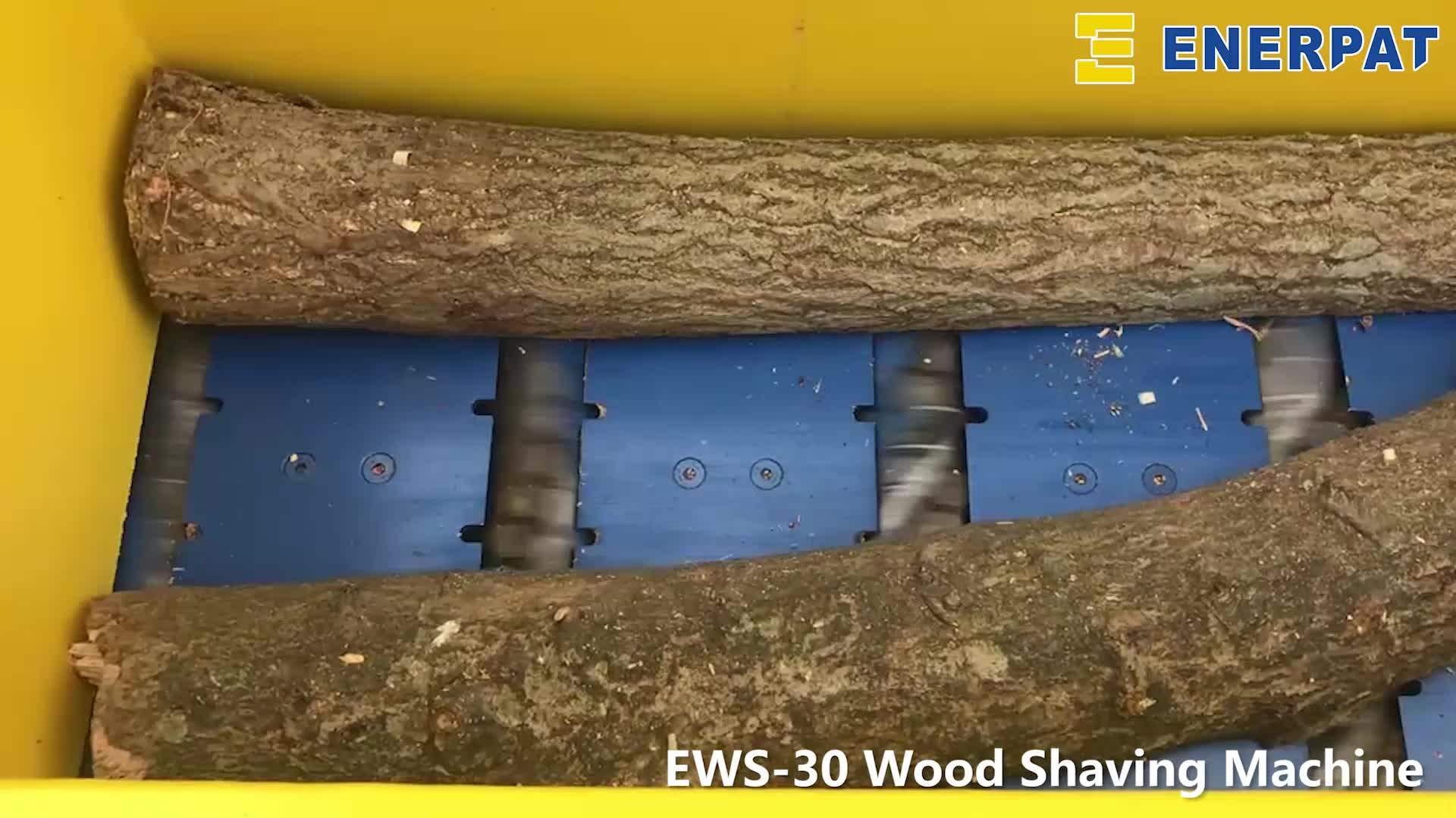 Industrial Wood Shaving Machine / Mini Wood Shaving Machine / Mobile ...