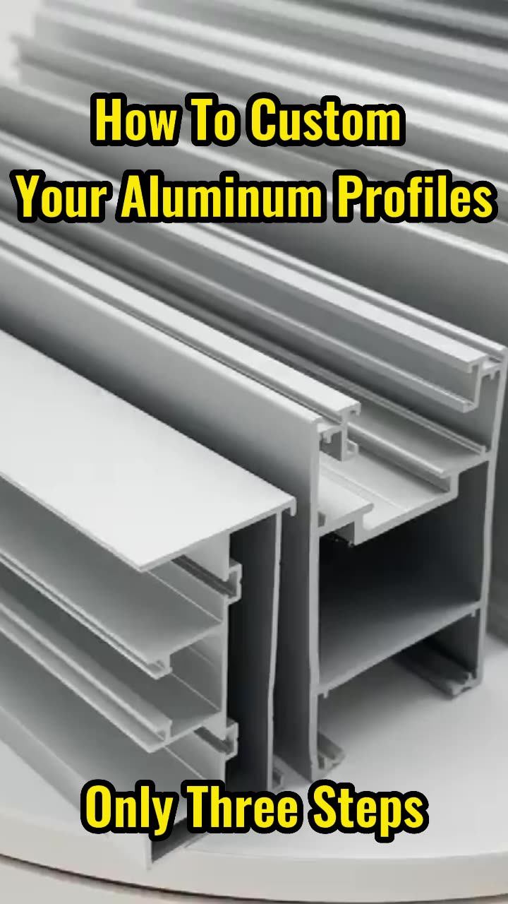 Factory 6000 Series Aluminum Extruded Anodized Glass Frame Aluminium ...