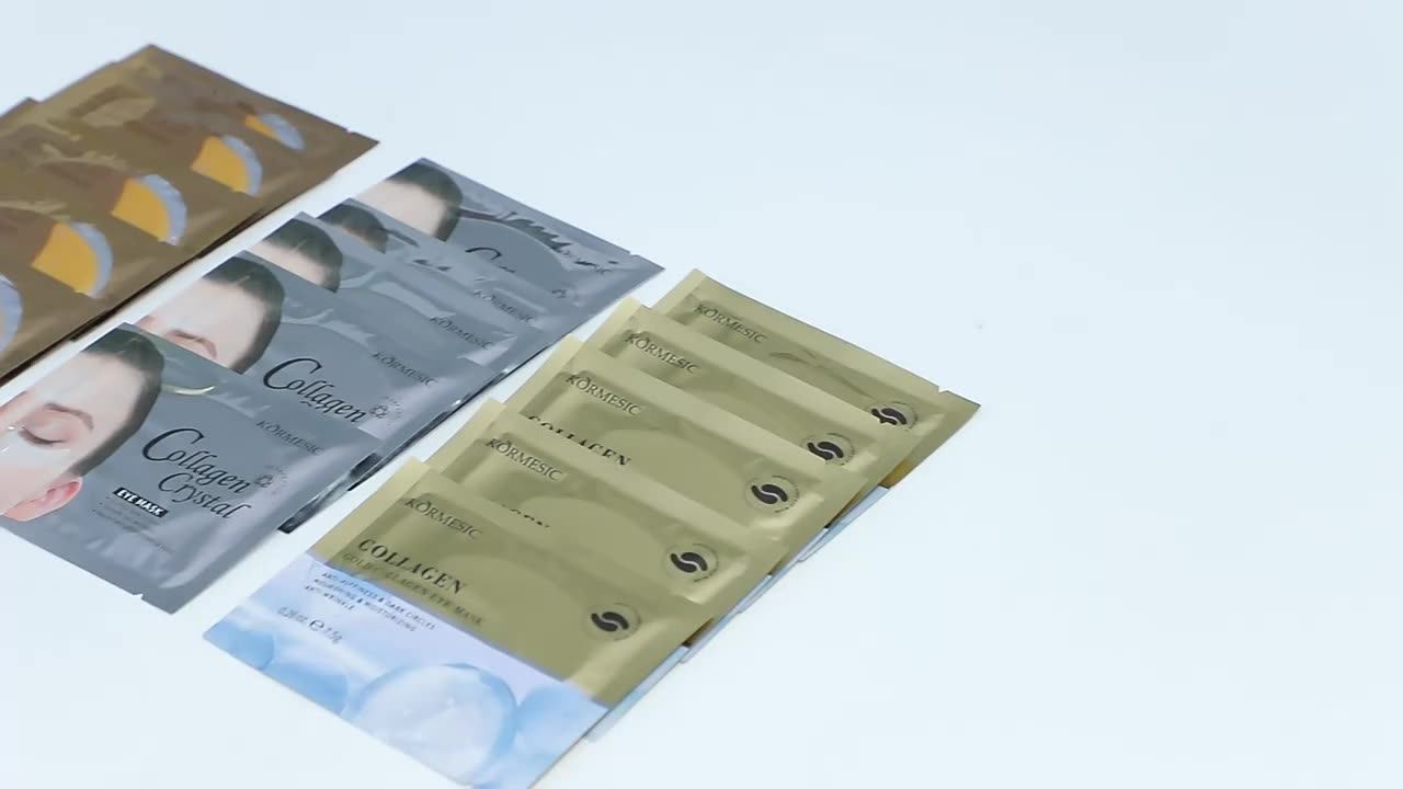 Kormesic Puffy Eyes And Dark Circles 24k Golden Collagen Eye Pads Gel ...