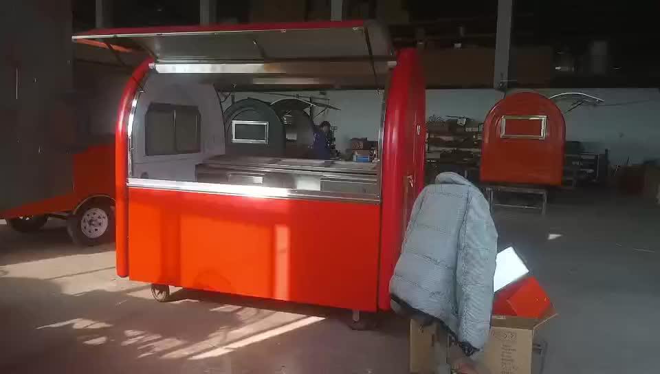 Fast Truck Food Mobile Push Food Cart Trailer For Sale - Buy Push Food ...