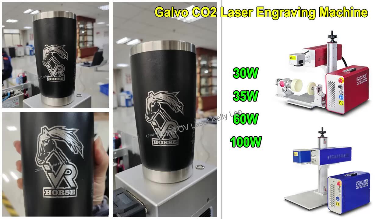 Co2 Laser Marking Machine Galvo Co2 Laser Engraving Machine For Wood ...