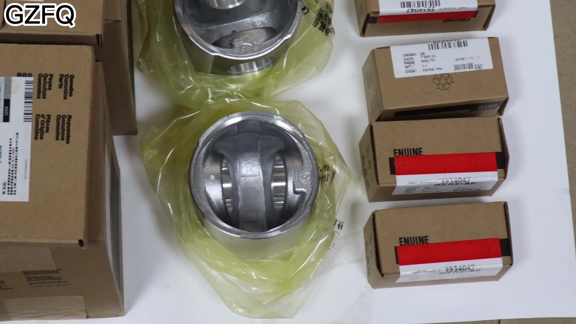 Cummins Excavator Engine Spare Parts Overhaul Rebuild Kit 6d102 Qsb6.7 ...