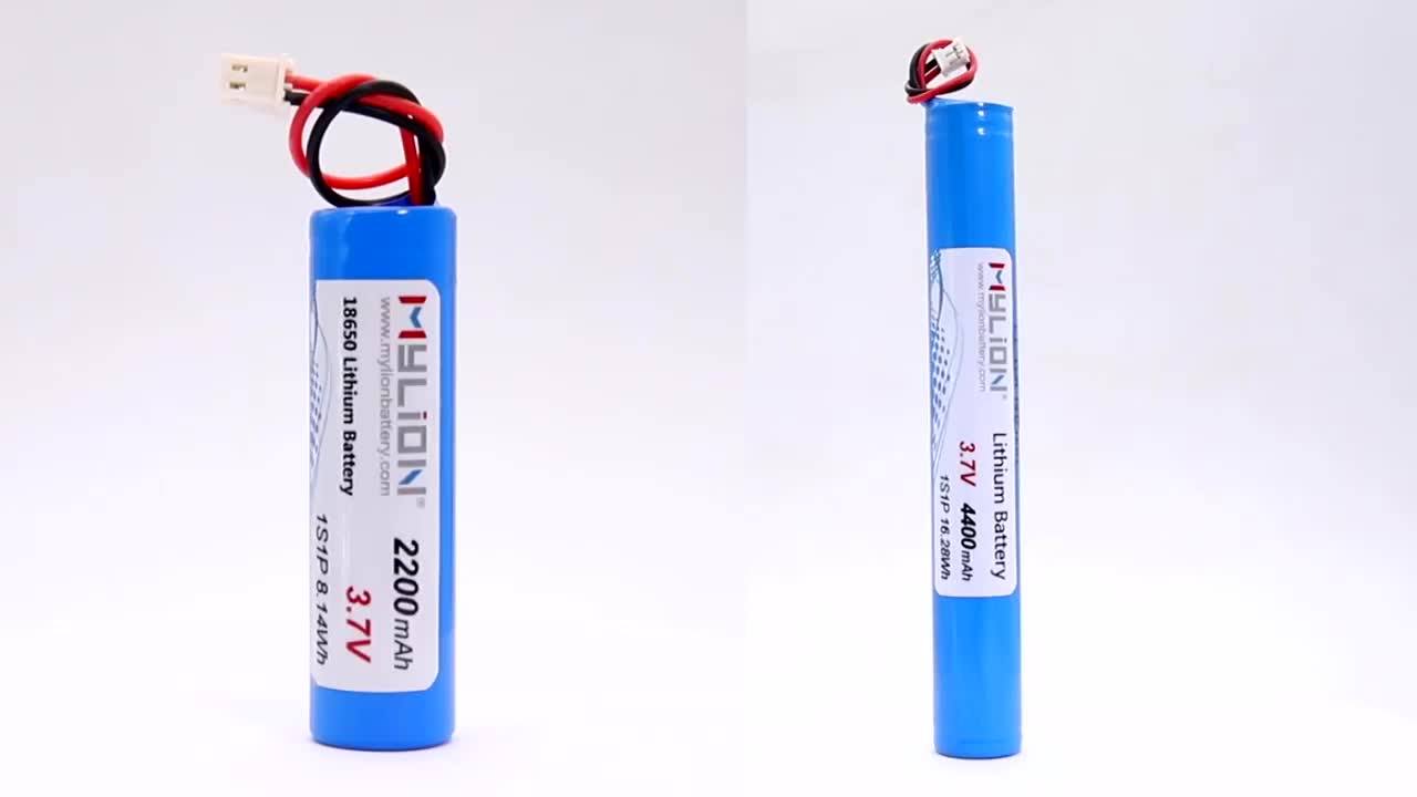 3.7v Volt Rechargeable Lithium Li Ion Li-ion Battery Pack 2000mah ...