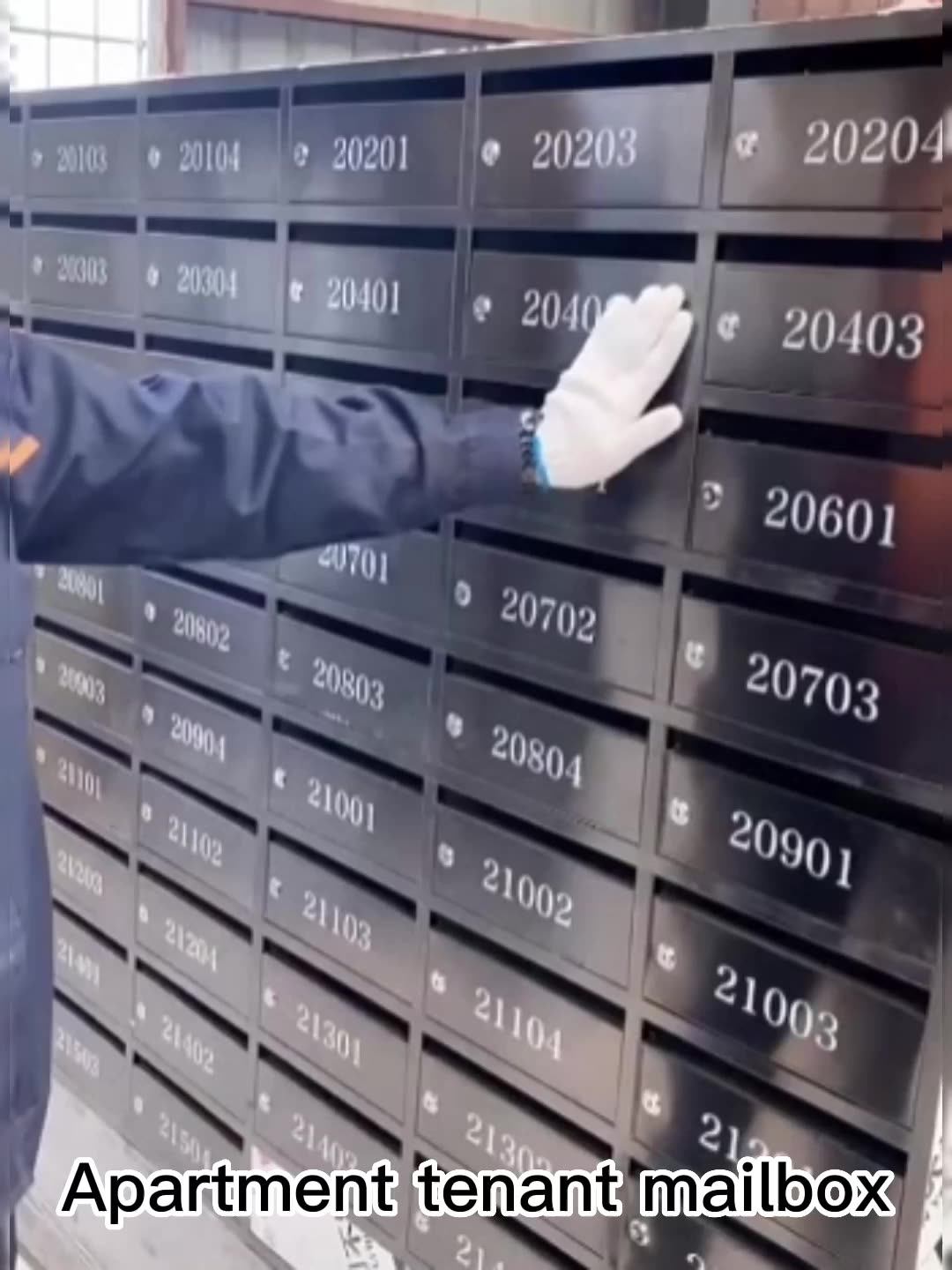 Usps Mailbox 50 Doors Private Home Outdoor Package Stainless Steel ...