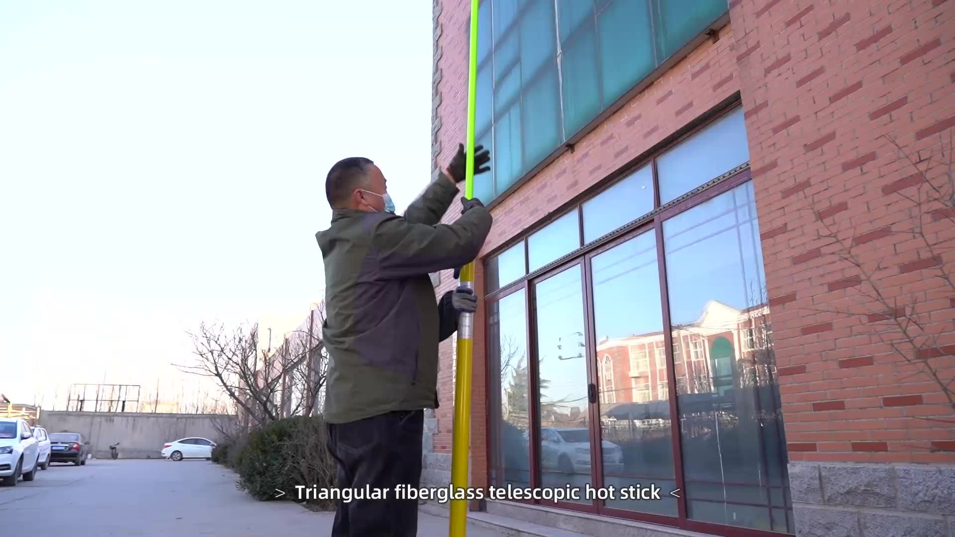 High Voltage Live Line Fiberglass Telescoping Operating Rod Link Hot ...