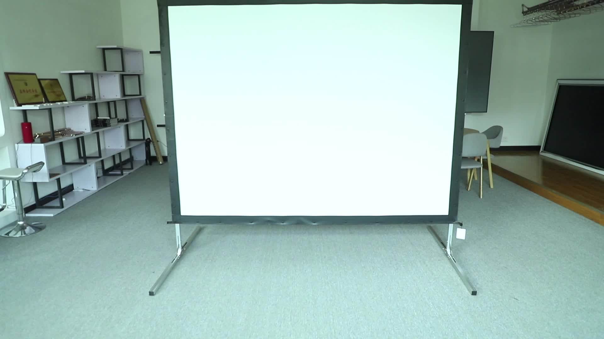 Outdoor Projection Screen 16:9 Projector Screen Rear Projection ...