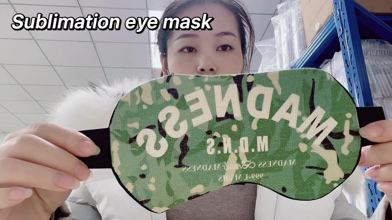 Prosub Custom Blank Sublimation Eye Mask Printing Sleeping Eyeshades ...